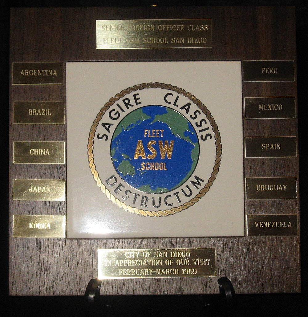 Fleet ASW School Plaque | City of San Diego Official Website
