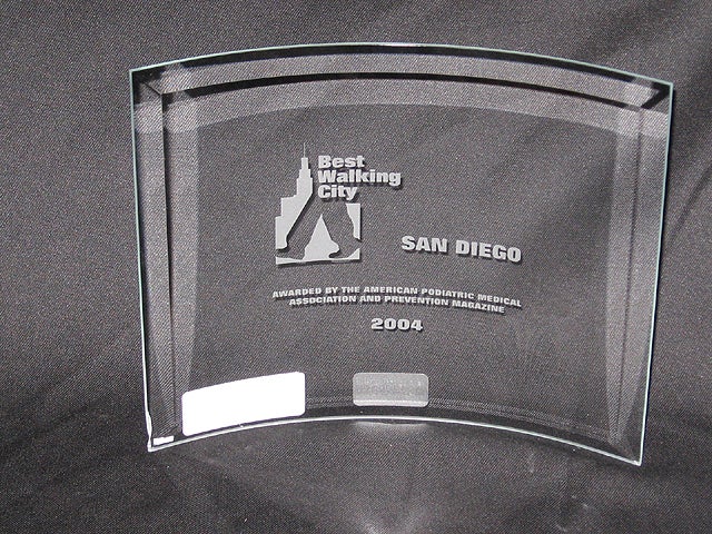 Best Walking City Award | City of San Diego Official Website