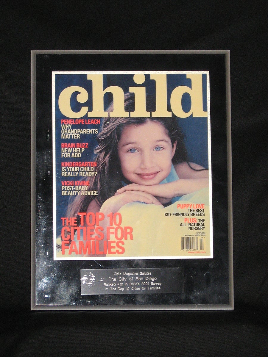 2001 Top 10 Cities for Families | City of San Diego Official Website