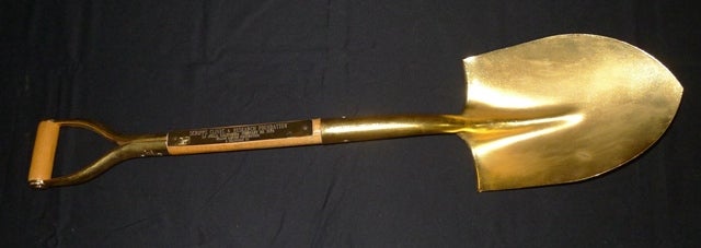 Scripps Clinic Groundbreaking Shovel | City of San Diego Official Website