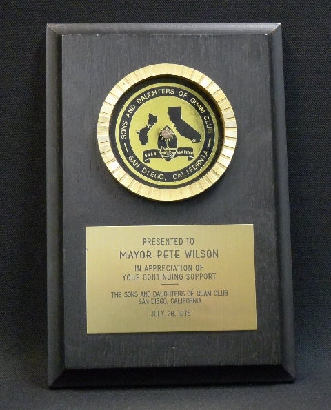 Guam Club Plaque | City of San Diego Official Website