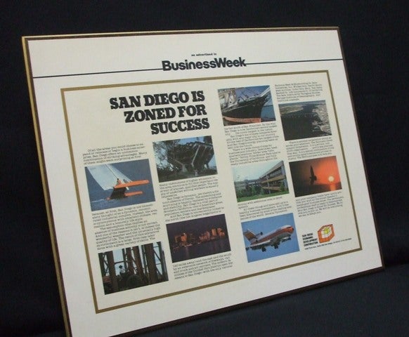 Economic Development Plaque | City of San Diego Official Website