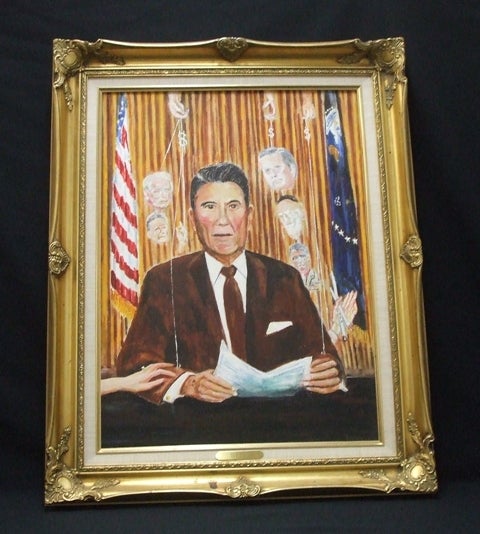 Painting of Ronald Reagan Titled 'Well' | City of San Diego Official ...