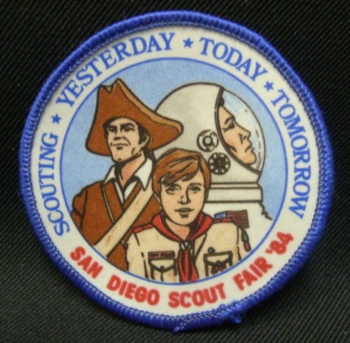 1984 Boy Scout Arm Patch | City of San Diego Official Website