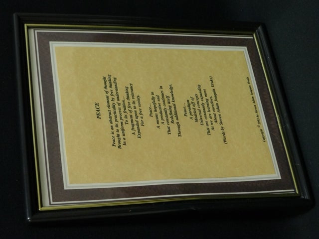 Steven Adam Joaquin Drake Poem on Peace | City of San Diego Official ...