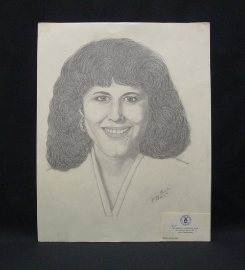 Pencil Sketch of Mayor Susan Golding | City of San Diego Official Website