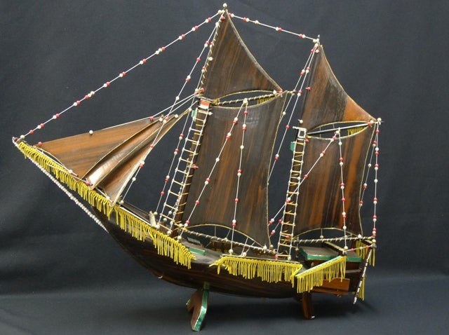 Model of Indonesian Pinisi | City of San Diego Official Website