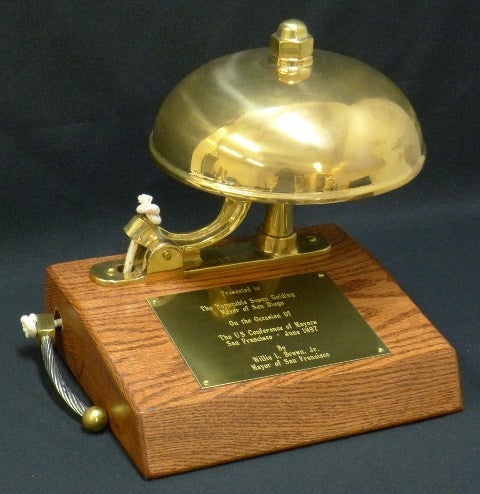 10-Inch Bell, 1997 U.S. Conference of Mayors | City of San Diego ...