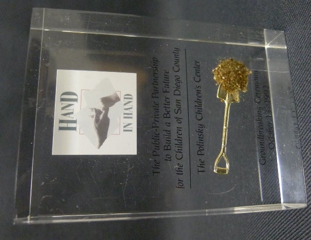 Paperweight - Polinsky Center Groundbreaking | City of San Diego ...