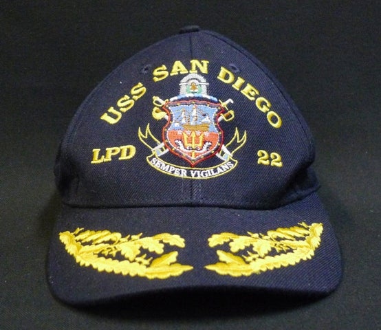 USS San Diego LPD-22 Cap | City of San Diego Official Website