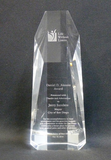 Daniel D. Alessio Award | City of San Diego Official Website