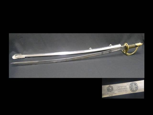 Replica Saber - U.S. Grant Centennial | City of San Diego Official Website