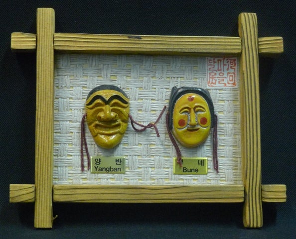 Korean Masks - Yangban and Bune | City of San Diego Official Website
