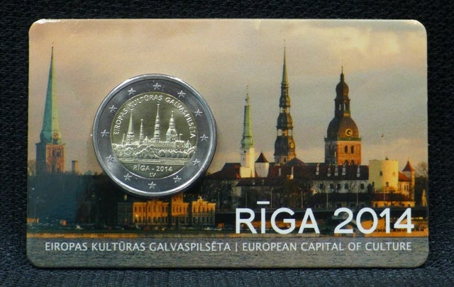 Commemorative Coin, RIGA 2014 | City of San Diego Official Website