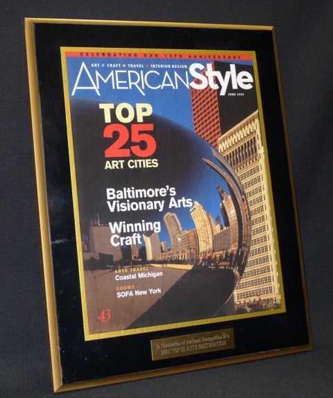 American Style Magazine Plaque - Top 25 Arts Destinations | City of San ...
