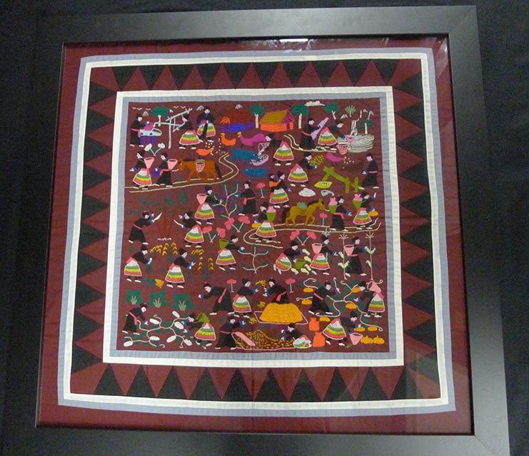 Framed Artwork from the Hmong Community | City of San Diego Official ...