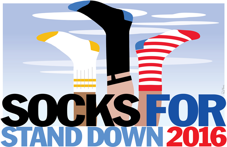 Sock Drive for Homeless Vets | City of San Diego Official Website