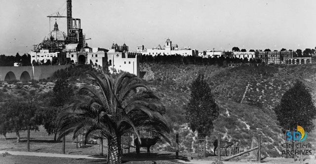 1915-16 Panama California Exposition, Tower Construction | City of San ...