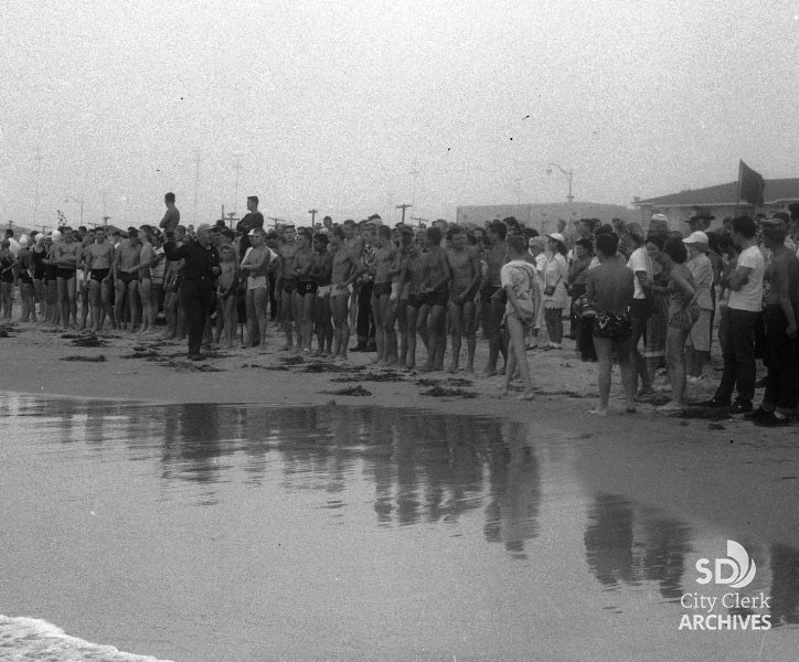 1952 Mission Beach Rough Water Swim | City of San Diego Official Website