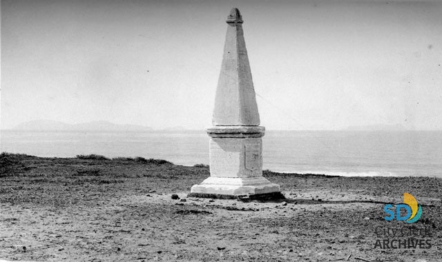 Initial Monument Marking the United States - Mexico Border | City of ...