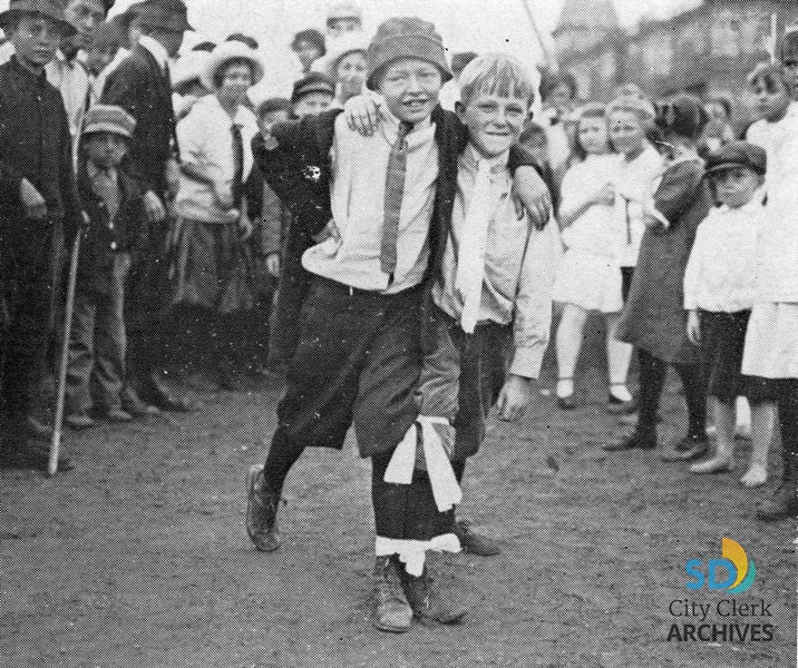 Three-Legged Race at Rose Park Playground | City of San Diego Official ...