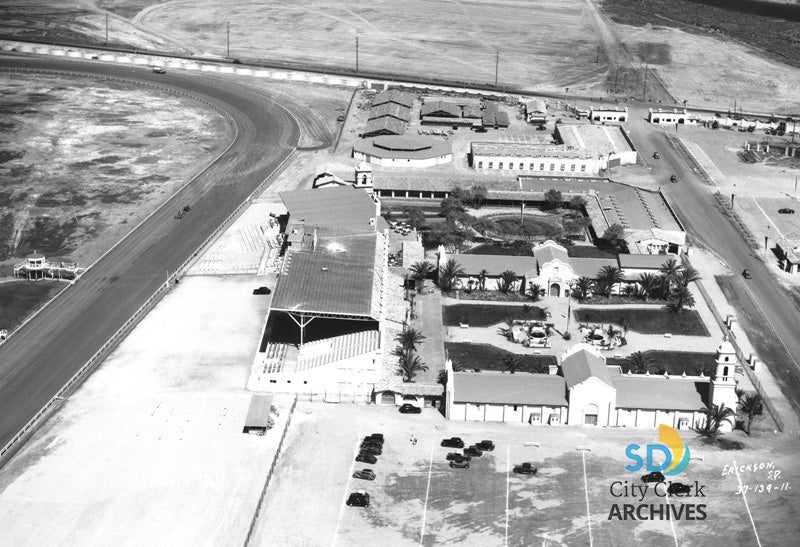 Del Mar Grandstand in 1937 | City of San Diego Official Website