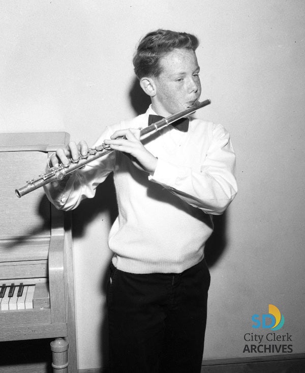 James Christie, 1960 San Diego Youth Symphony | City of San Diego ...