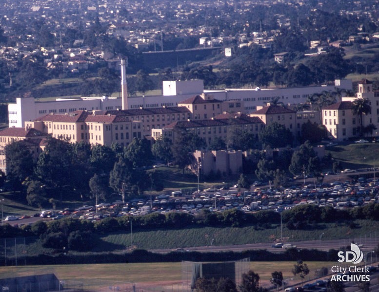 1968 Aerial View of Balboa Naval Hospital | City of San Diego Official ...