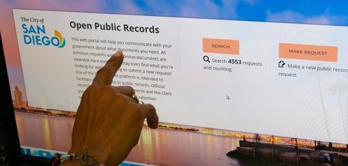 NextRequest: Open Public Records | City of San Diego Official Website