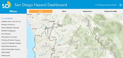 SD Emergency Dashboard | City of San Diego Official Website