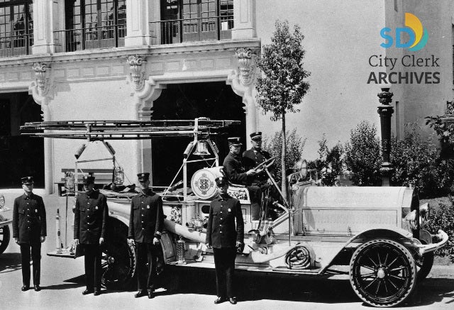 SDFD Crew at Balboa Park Fire Station | City of San Diego Official Website