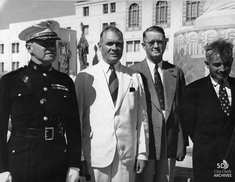 1939 - Donal Hord and 'Guardian of the Water' | City of San Diego ...