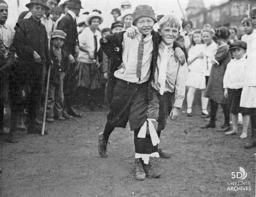 1914 – A Three-Legged Race | City of San Diego Official Website