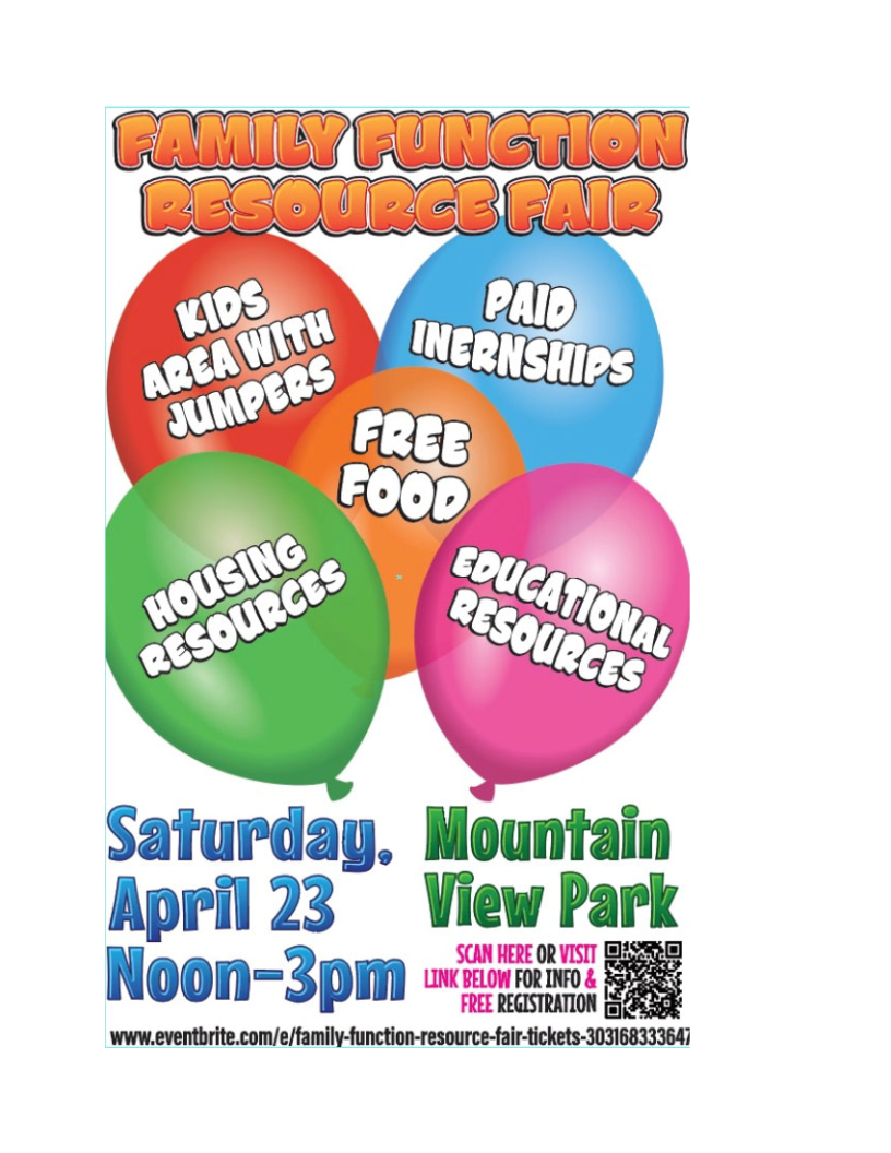 Mountain View Family Resource Fair | Council President Sean Elo-Rivera ...