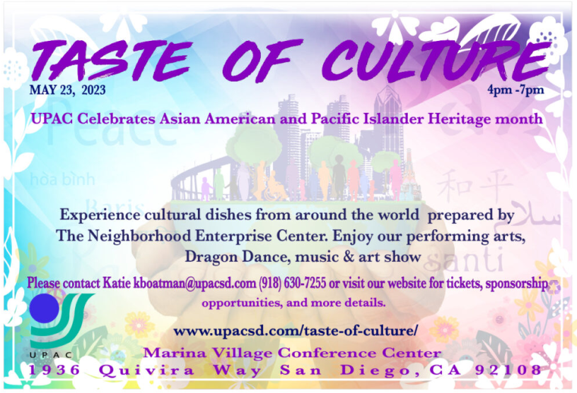 UPAC Taste of Culture | Councilmember Kent Lee (District 6) | City of ...