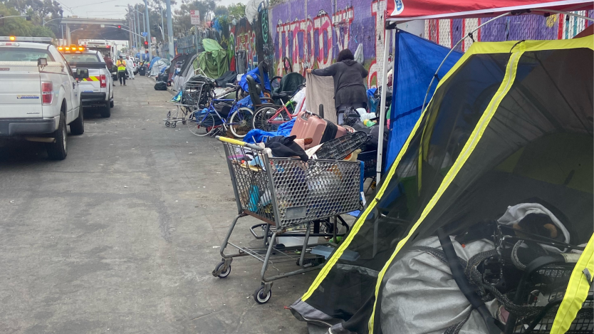 City Addressing Encampments Imposing On The Public Right Of Way